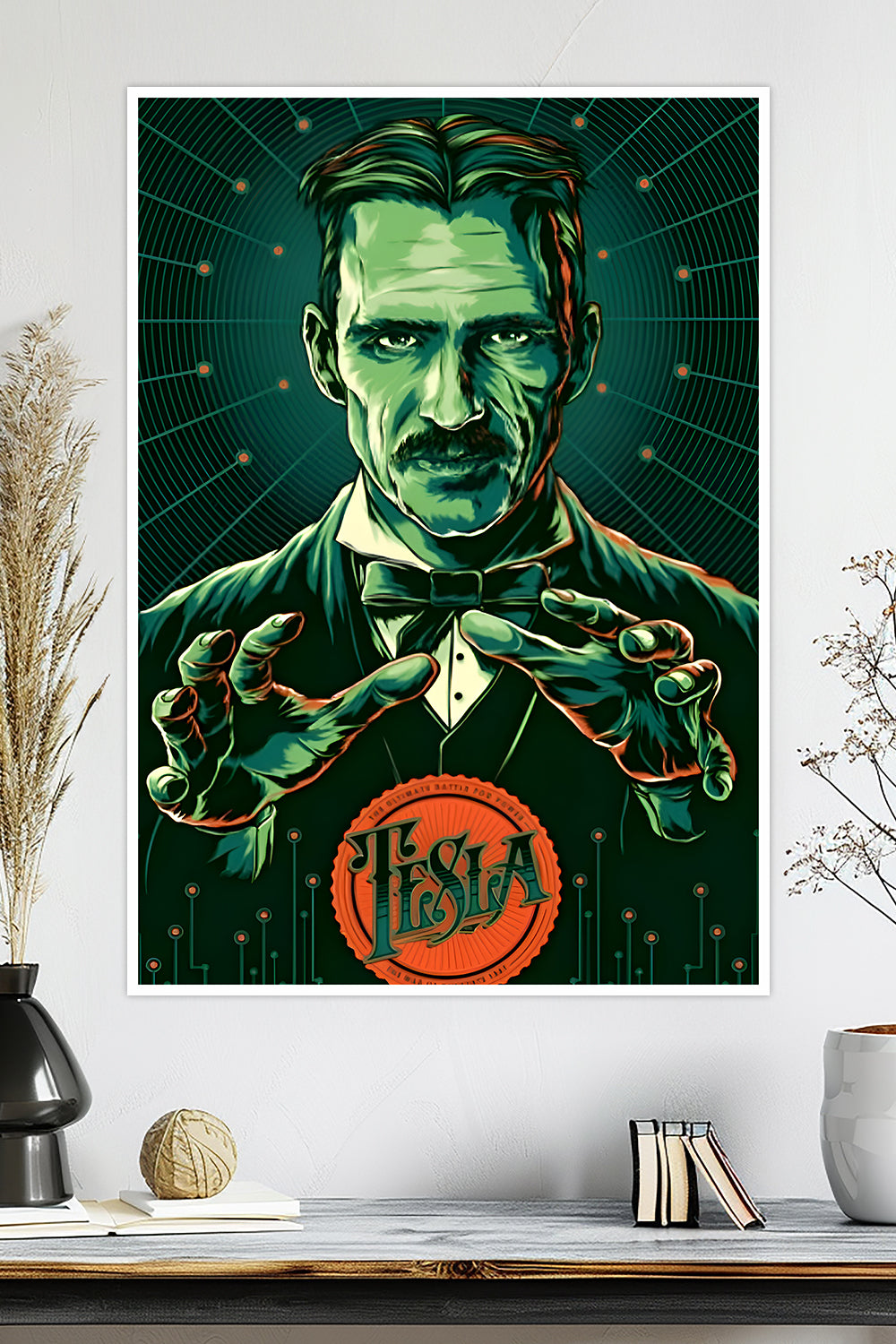 Nikola Tesla | Movie Poster – ThePosterPalette