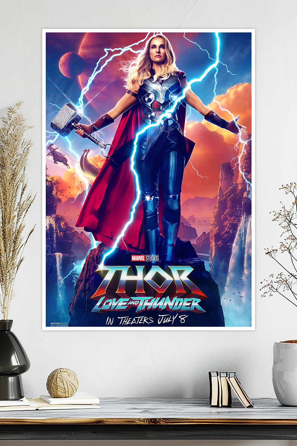 Jane Foster Mighty Thor | Love and Thunder | Marvel Poster ...