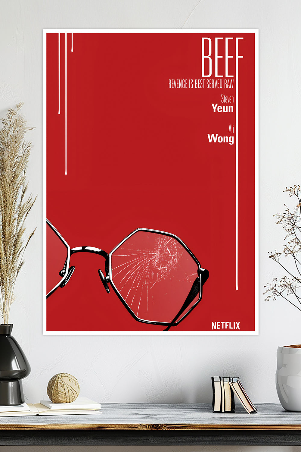 Beef | Beef Netflix | TV-Series Poster – ThePosterPalette