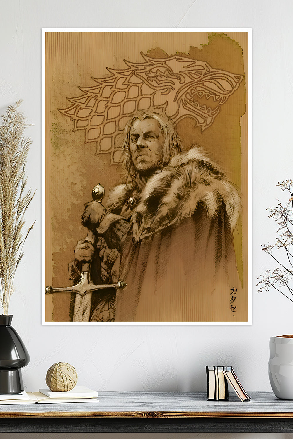 Ned Stark | House Stark | Game of Thrones | TV-Series Poster ...