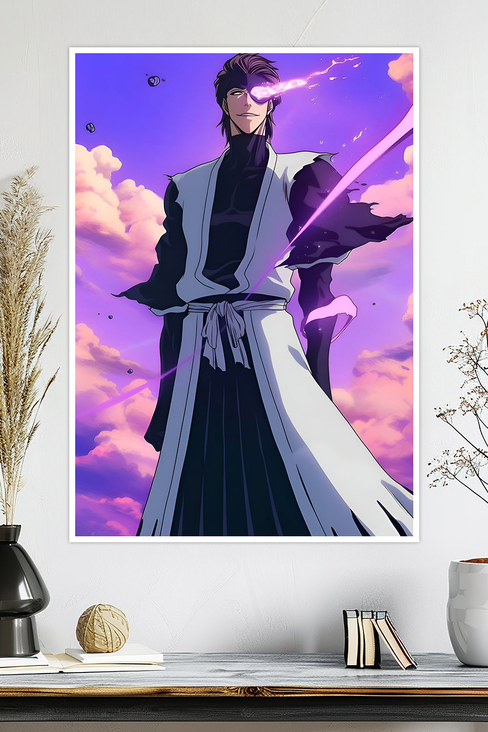 Bleach | Sosuke Aizen Anime Poster | Hogyoku Evolution | Anime Poster ...