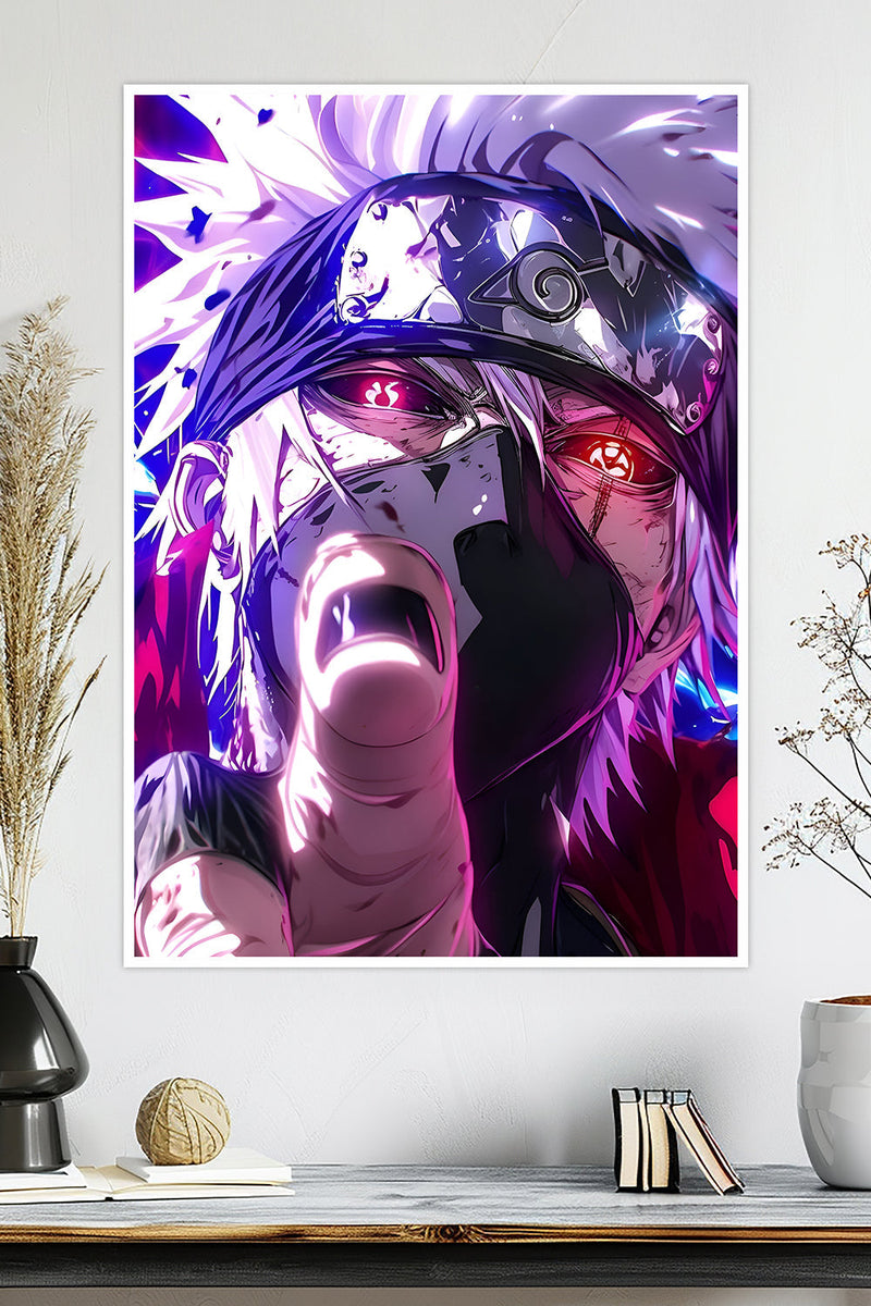 Kakashi Hatake | Naruto | Anime Poster – ThePosterPalette